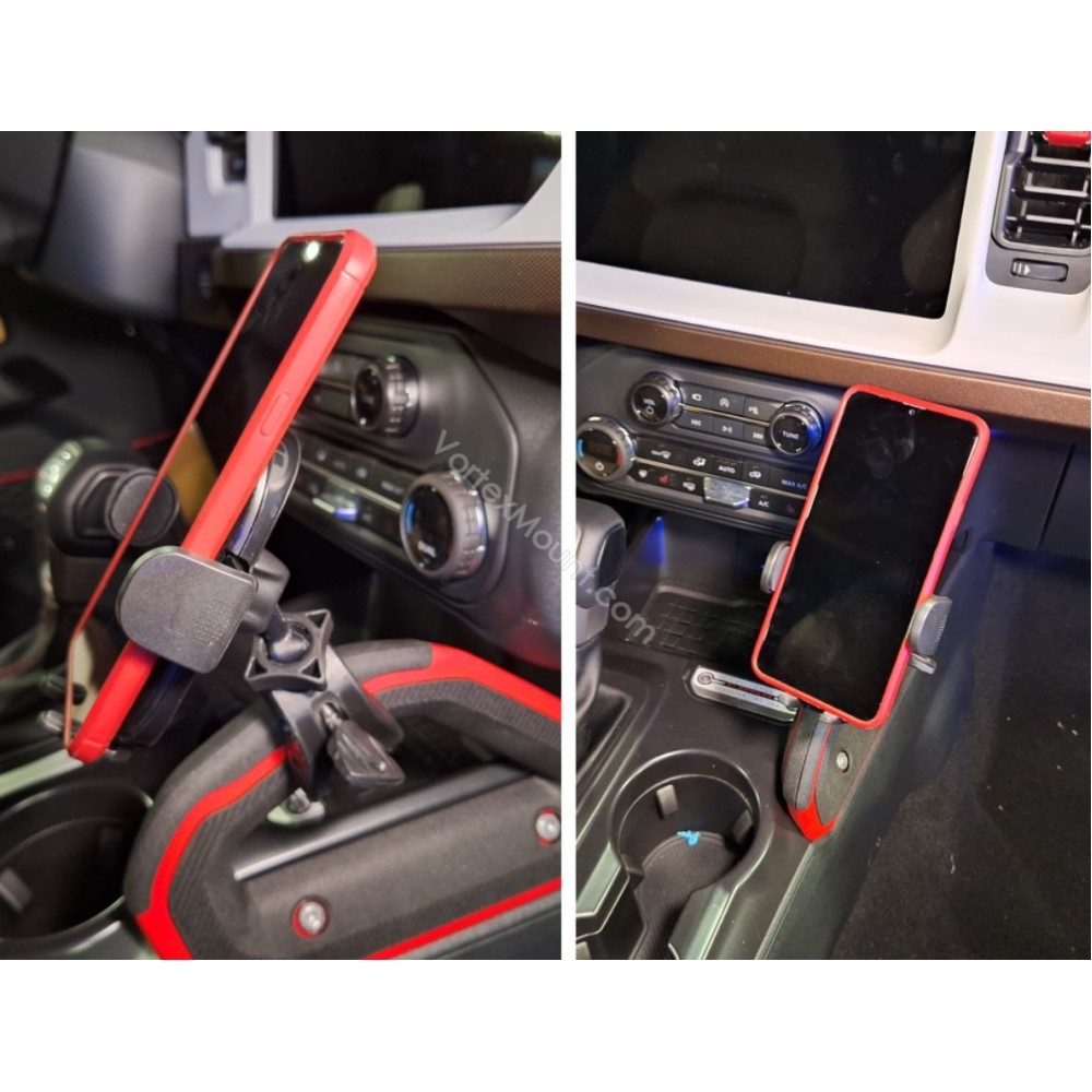 Ford Bronco dashboard Magsafe Phone mount