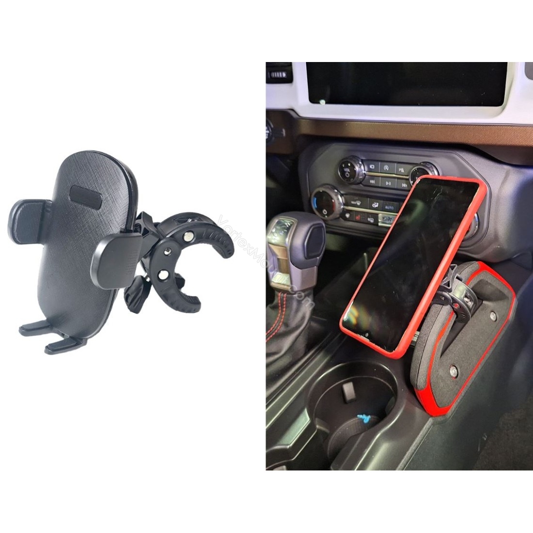 Dashboard Phone Mount holder for 2021- 2025 Ford Bronco